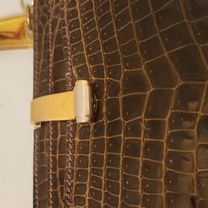 lederer | Bags | Lederer Crocodile Belly Handbag | Poshmark